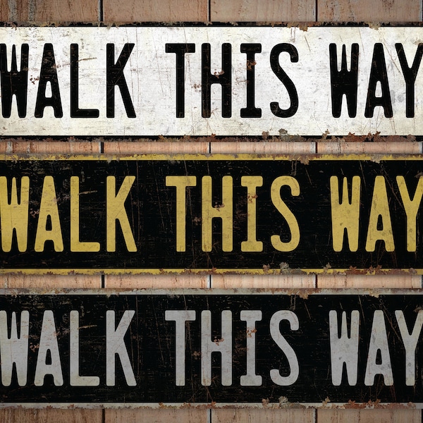 This Way Sign - Etsy