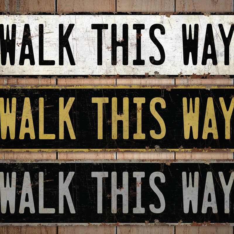 This Way Sign - Etsy