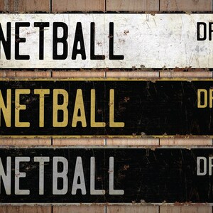 Netball Netball Sign Netball Game Sign Netball Decor Custom Netball ...
