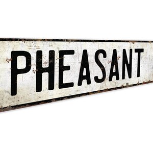 Pheasant - Pheasant Sign - Pheasant Decor - Pheasant Lover Gift ...