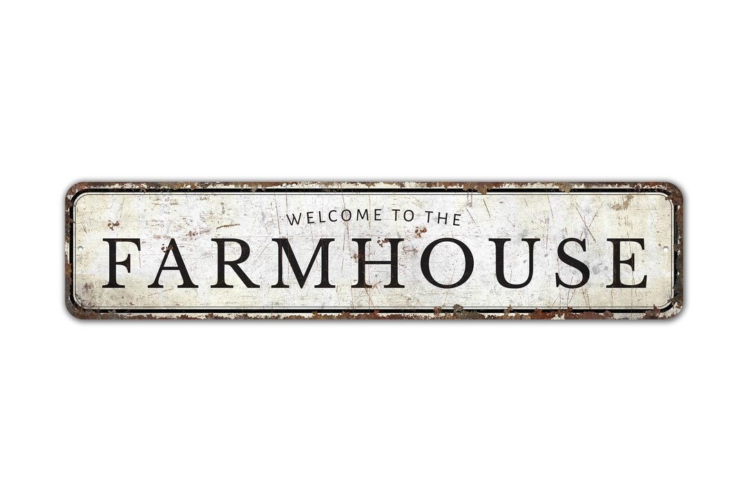 Welcome to the Farmhouse - Farmhouse Sign - Farmhouse Decor - Welcome ...