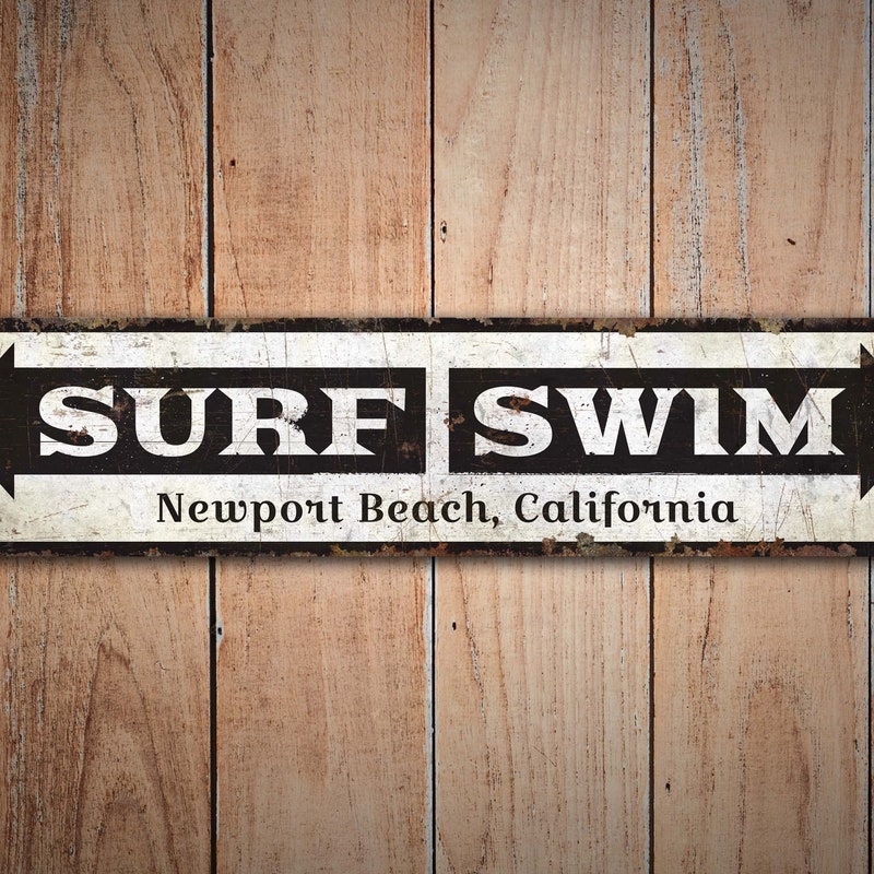 Surf Sign - Etsy