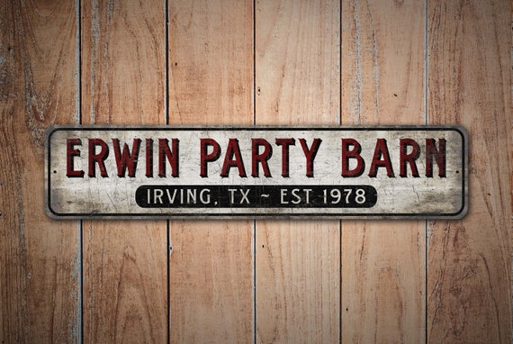 Custom Party Barn Party Barn Decor Party Barn Sign Barn - Etsy