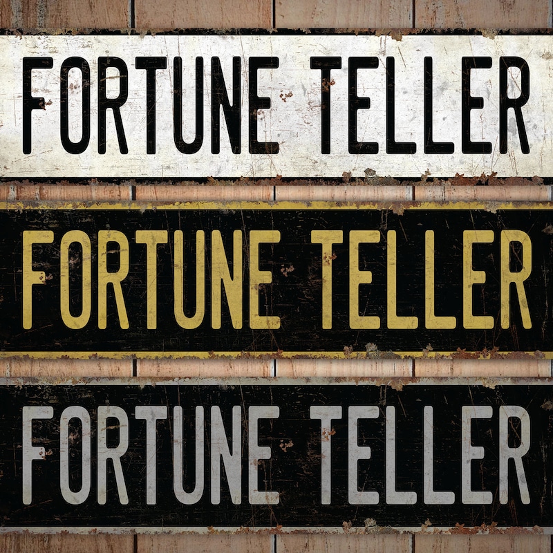 Fortune Teller Sign - Etsy