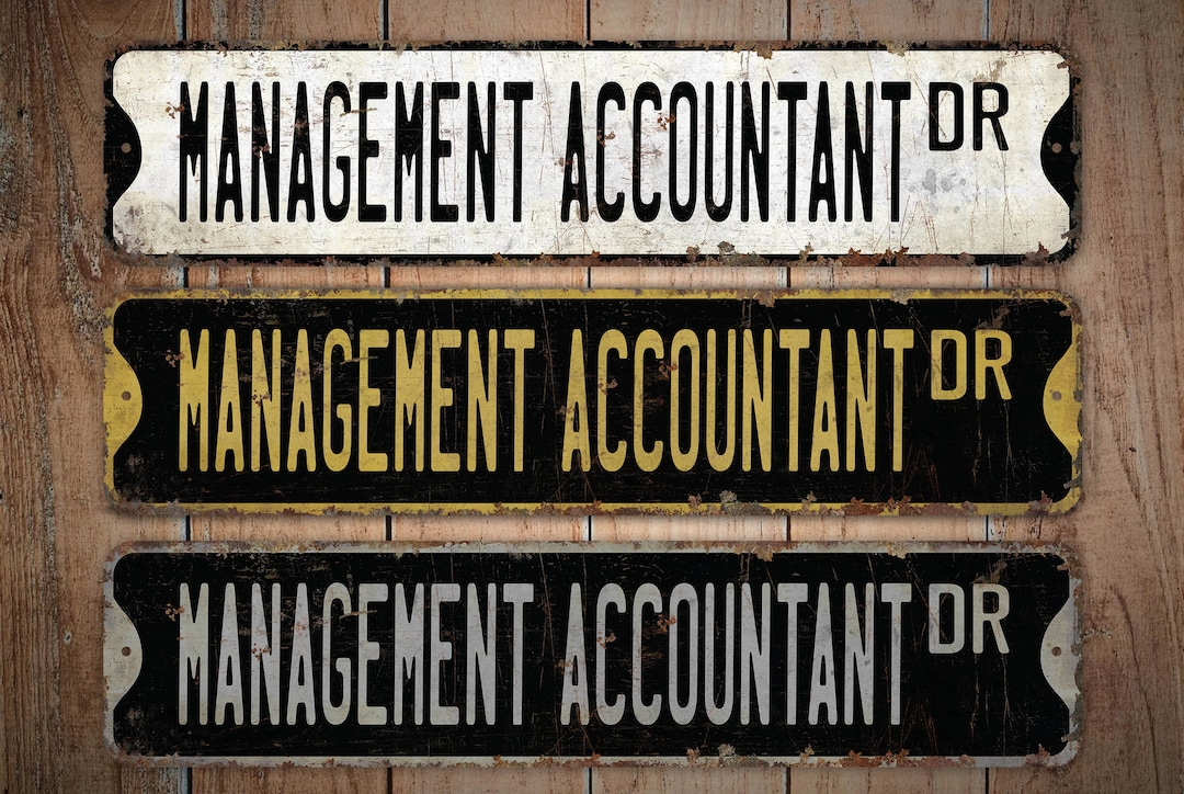 Management Accountant - Management Accountant Sign - Accountant Decor ...