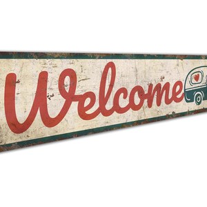 Welcome Sign - Cabin Decor - Camp Sign - Camp Decor - Camp Welcome Sign ...