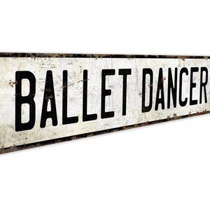 Ballet Dancer - Ballet Dancer Sign - Ballet Dancer Decor - Vintage ...