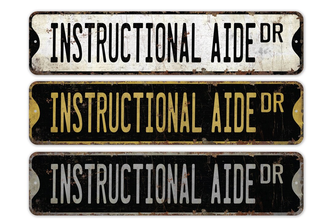 Instructional Aide - Instructional Aide Sign - Instructional Aide Decor ...