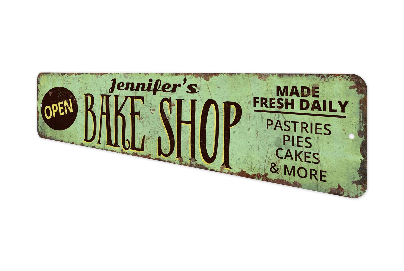 Bake Shop Sign - Bake Shop Decor - Vintage Style Sign - Bake Shop Open ...