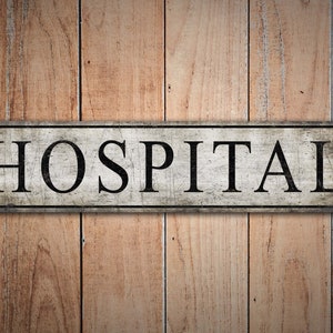 Custom Hospital Sign - Custom Hospital Decor - Hospital Sign - Hospital ...