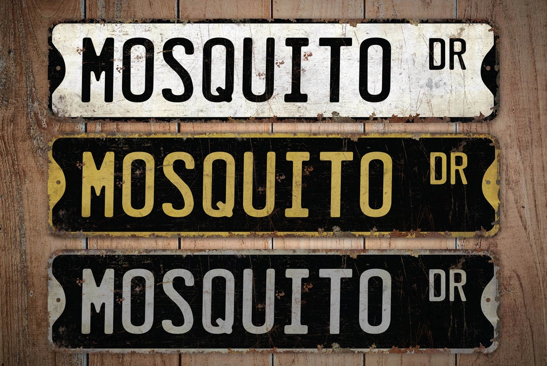 Mosquito - Mosquito Sign - Mosquito Decor - Mosquito Lover Gift ...