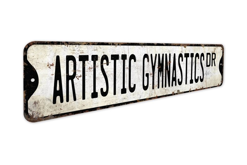 Artistic Gymnastics - Artistic Gymnastics Sign - Gymnastics Sign ...