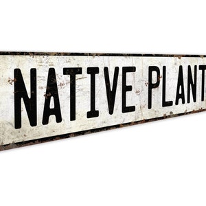 Native Plants - Native Plants Sign - Custom Native Plants - Native ...