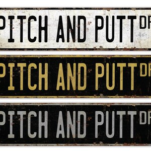 Pitch and Putt - Pitch and Putt Sign - Pitch and Putt Game - Pitch and ...