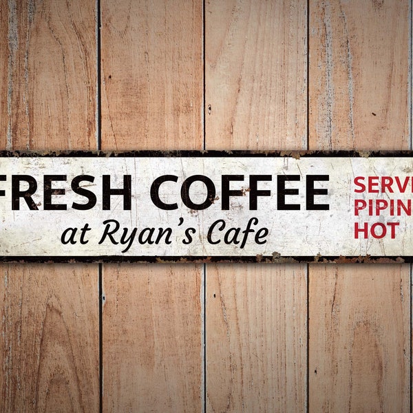 Fresh Coffee Sign - Etsy