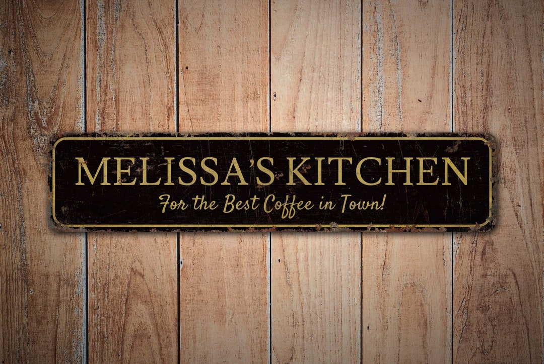 Best Coffee in Town - Best Coffee Sign - Coffee Shop Decor - Coffee Bar ...