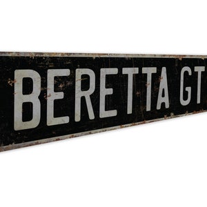 Beretta GT - Beretta GT Sign - Beretta Decor - Custom Beretta - Custom ...