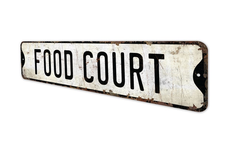 Food Court - Food Court Sign - Food Court Decor - Custom Food Court ...