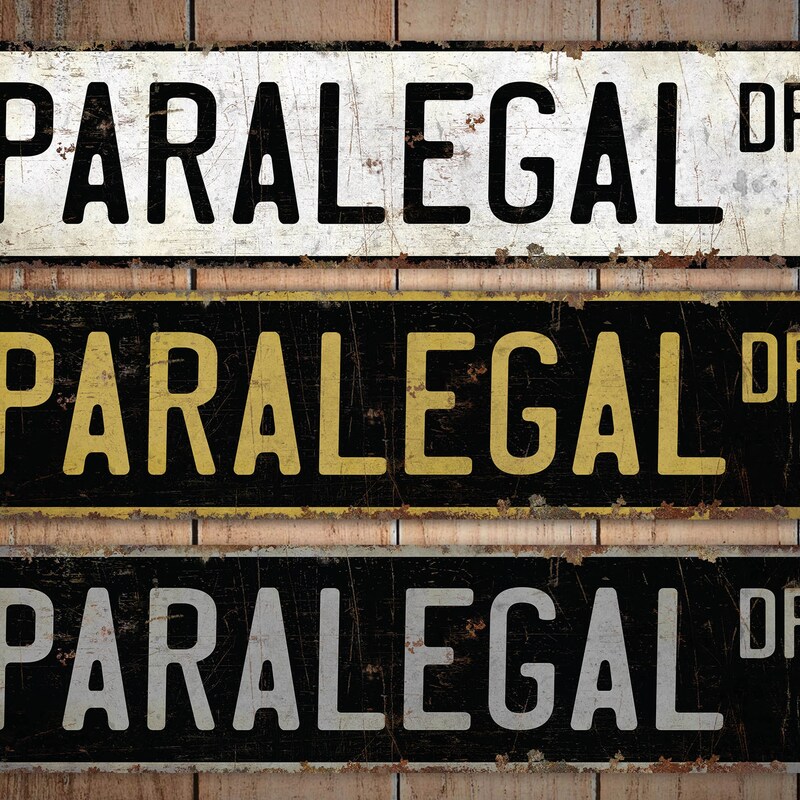 Paralegal Sign - Etsy