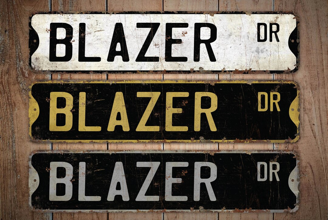 Blazer - Blazer Sign - Chevrolet Blazer Sign - Chevrolet Blazer Owner ...