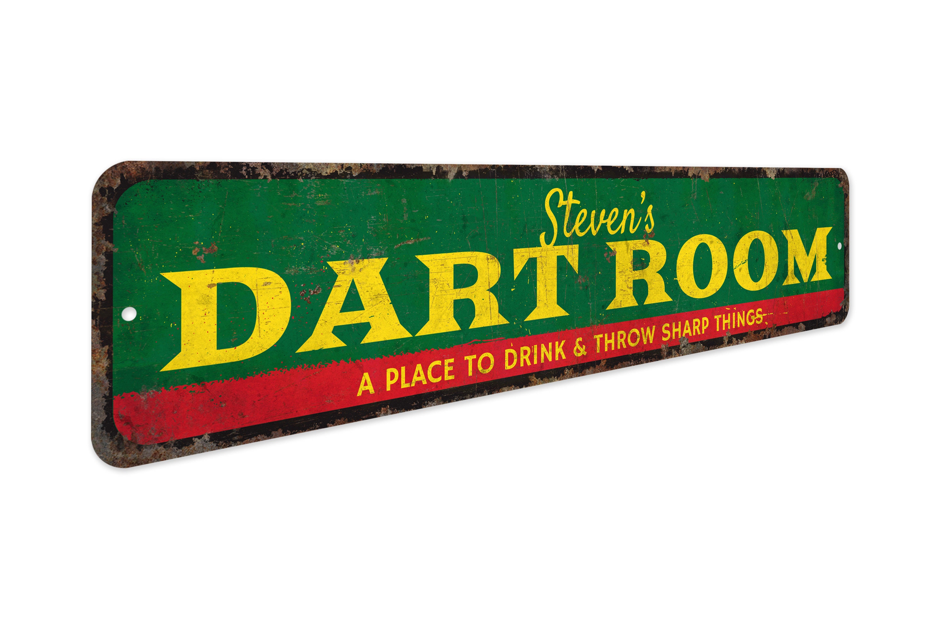 Dart Room Sign Dart Room Decor Vintage Style Sign Dart | Etsy