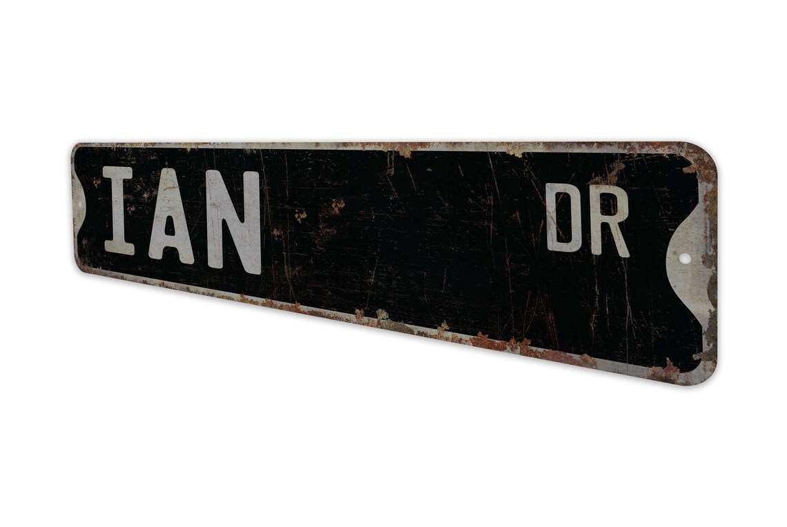 Ian Name Sign - Kids Room Door Sign - Boys Room Sign - Custom Name Sign ...