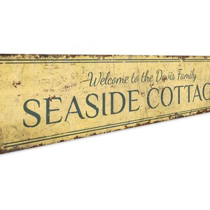 Seaside Cottage - Seaside Cottage Sign - Beach House Decor - Seaside ...