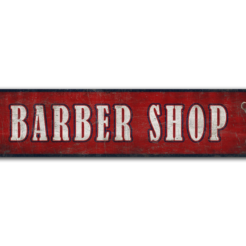 Barber Shop Sign - Etsy