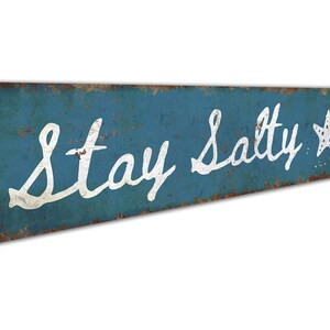 Stay Salty Sign - Stay Salty Decor - Beach Sign - Beach Decor - Beach ...