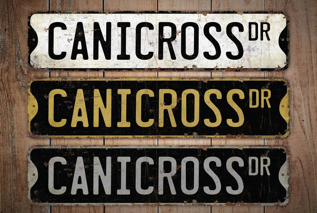 Canicross - Canicross Sign - Canicross Decor - Custom Canicross ...