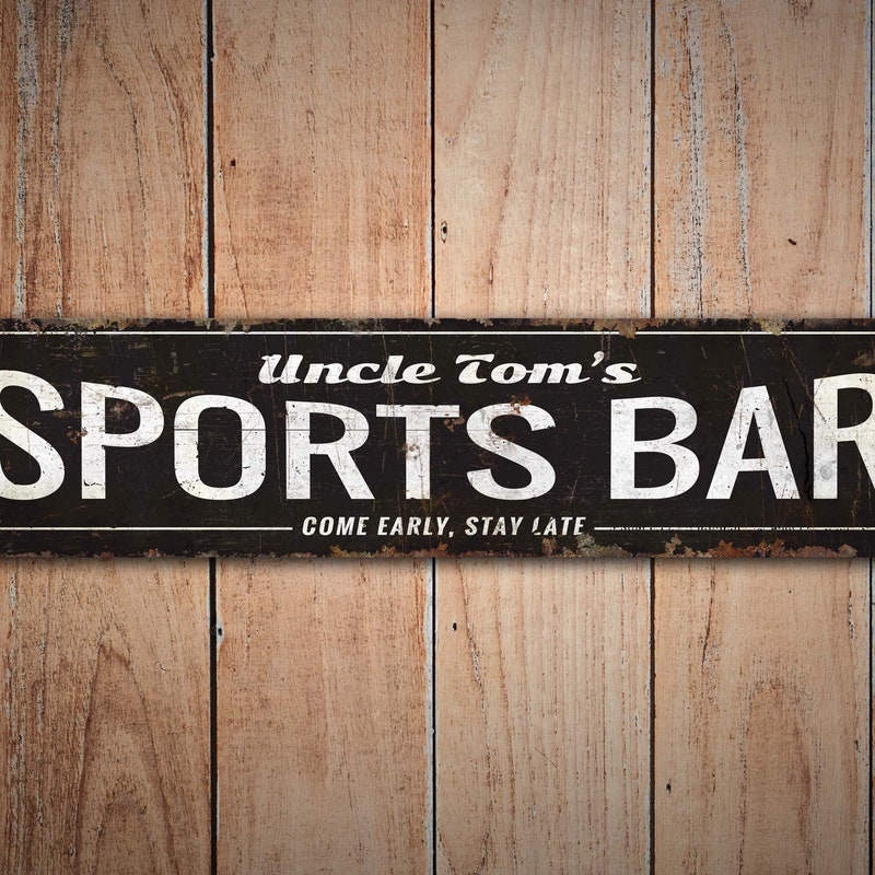 Sports Bar Decor - Etsy