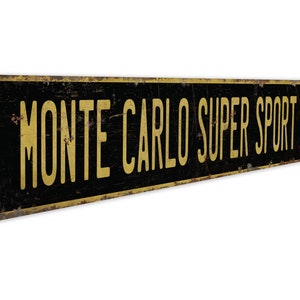 Monte Carlo Super Sport - Monte Carlo Sign - Super Sport Sign - Monte ...