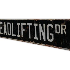 Deadlift Deadlift Sign Deadlift Game Deadlift Decor - Etsy