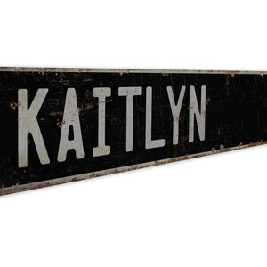 Kaitlyn Name Sign - Children Name Sign - Name Sign - Home Decor ...
