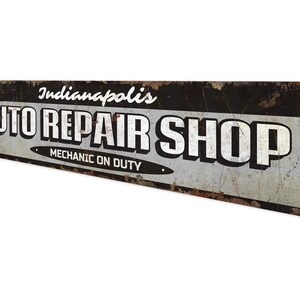 Auto Repair Shop - Repair Shop Decor - Vintage Style Sign - Auto Repair ...