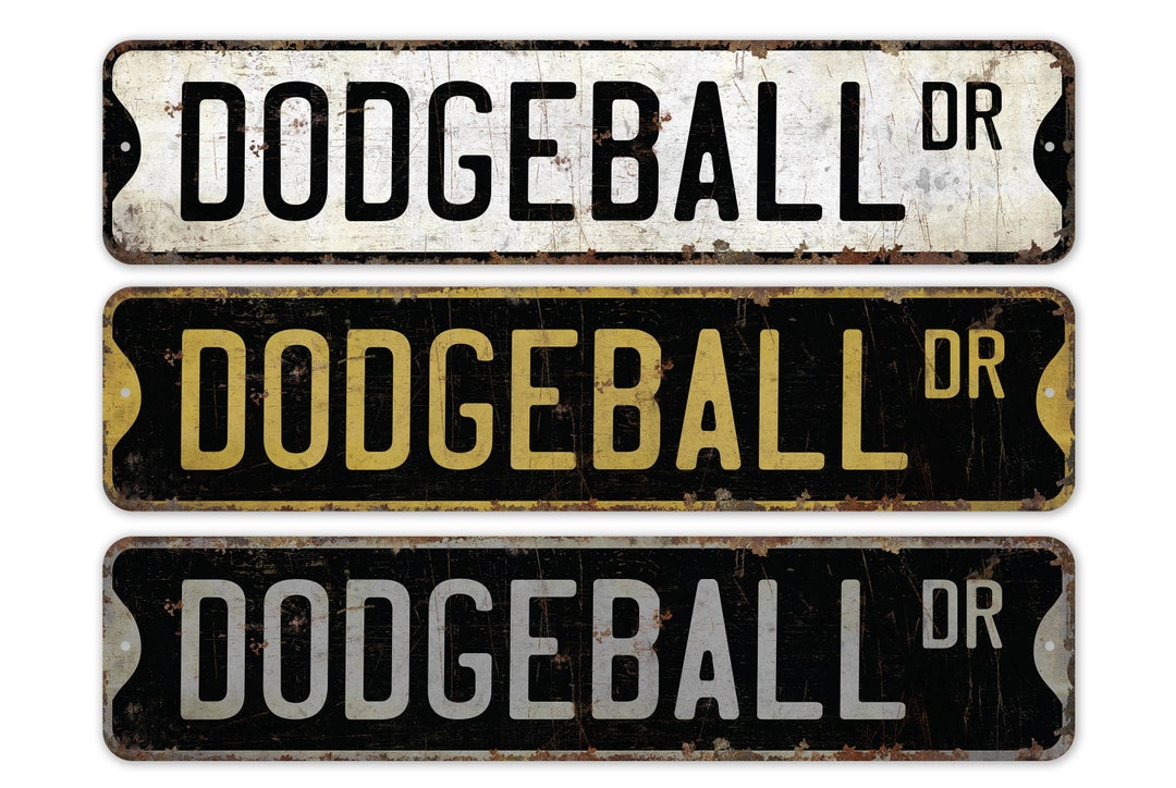 Dodgeball - Dodgeball Sign - Dodgeball Game - Dodgeball Decor - Sports ...