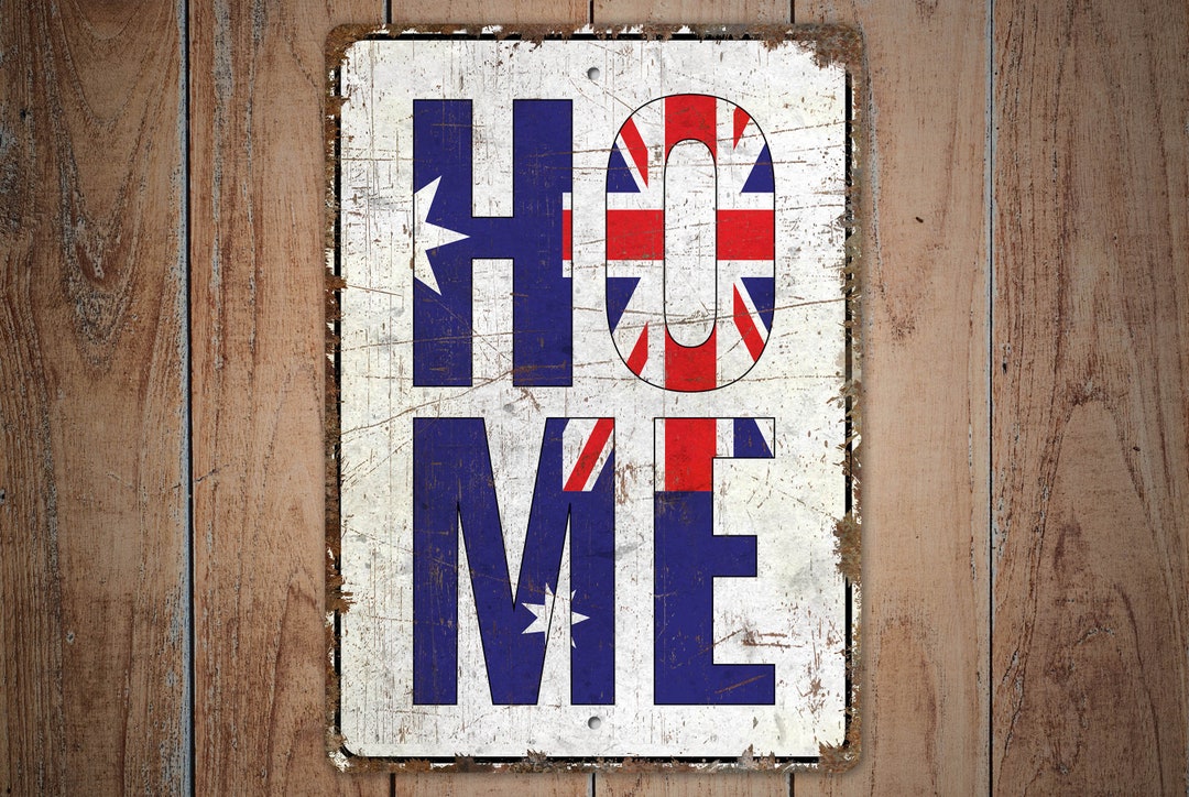 Australian Flag Australian Flag Sign Patriotic Sign Country Name Sign ...