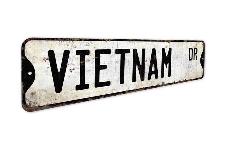 Vietnam Vietnam Sign Vietnam Decor Vintage Style Sign - Etsy