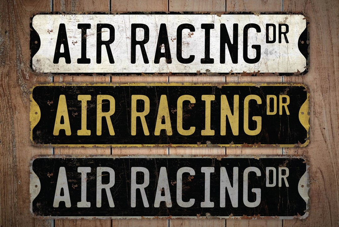 Air Racing - Air Racing Sign - Racing Sign - Air Racing Game - Air ...