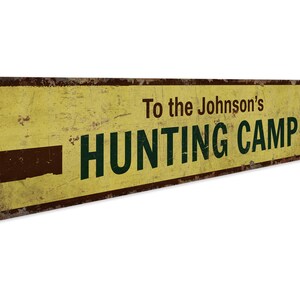 Hunting Camp - Hunting Camp Sign - Hunting Camp Decor - Hunting Sign ...