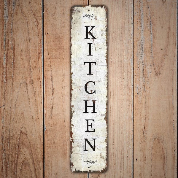 Vintage Kitchen Sign - Etsy