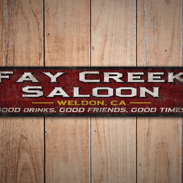 Saloon Sign - Etsy