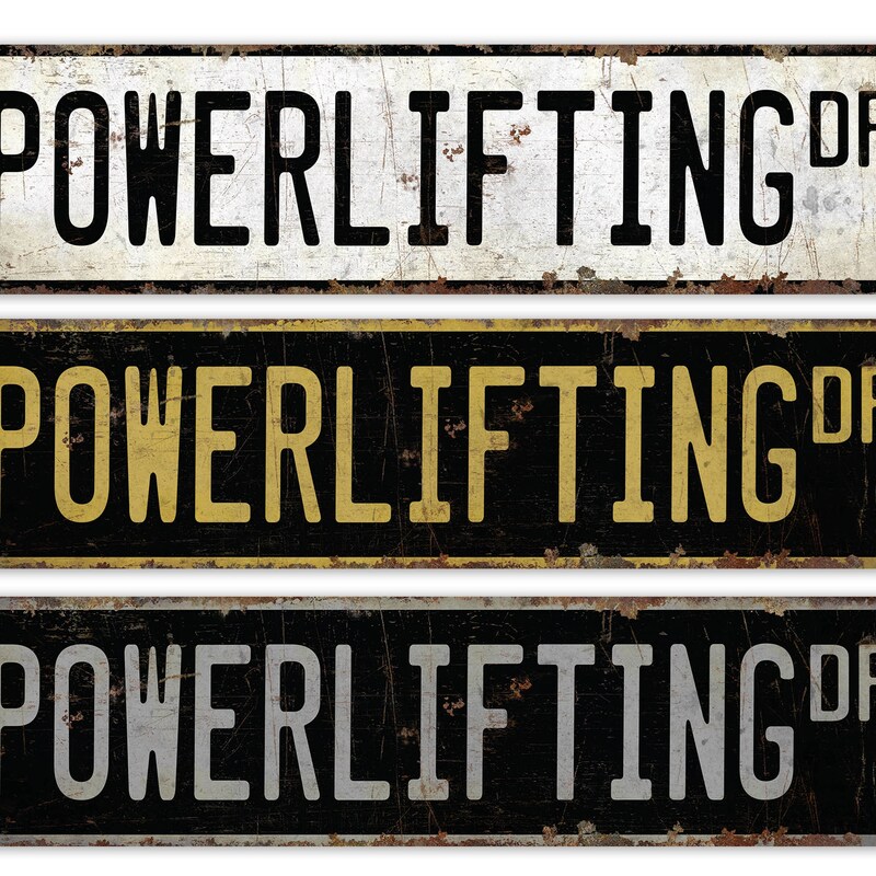 Powerlifting Decor - Etsy