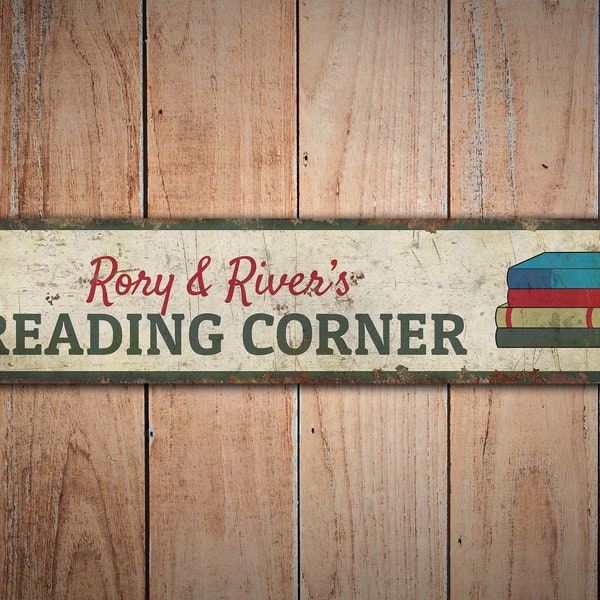 Reading Corner Sign - Etsy