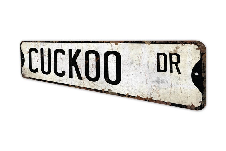 Cuckoo Cuckoo Sign Cuckoo Decor Vintage Style Sign - Etsy