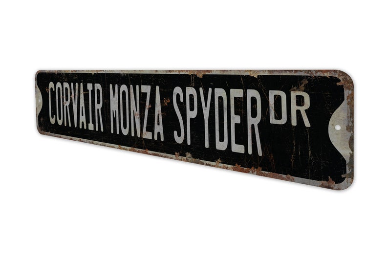 Corvair Monza Spyder - Corvair Monza Sign - Classic Car Sign - Corvair ...