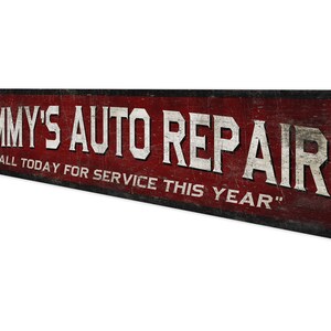 Custom Repair Shop - Repair Shop Decor - Vintage Style Sign - Auto ...