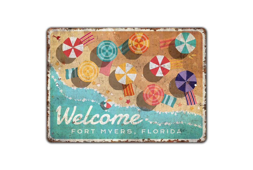 Welcome Sign - Beach House Sign - Beach Sign - Beach Lover Gift - Beach ...