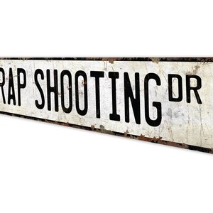 Trap Shooting - Trap Shooting Sign - Shooting Game Sign - Custom Trap ...