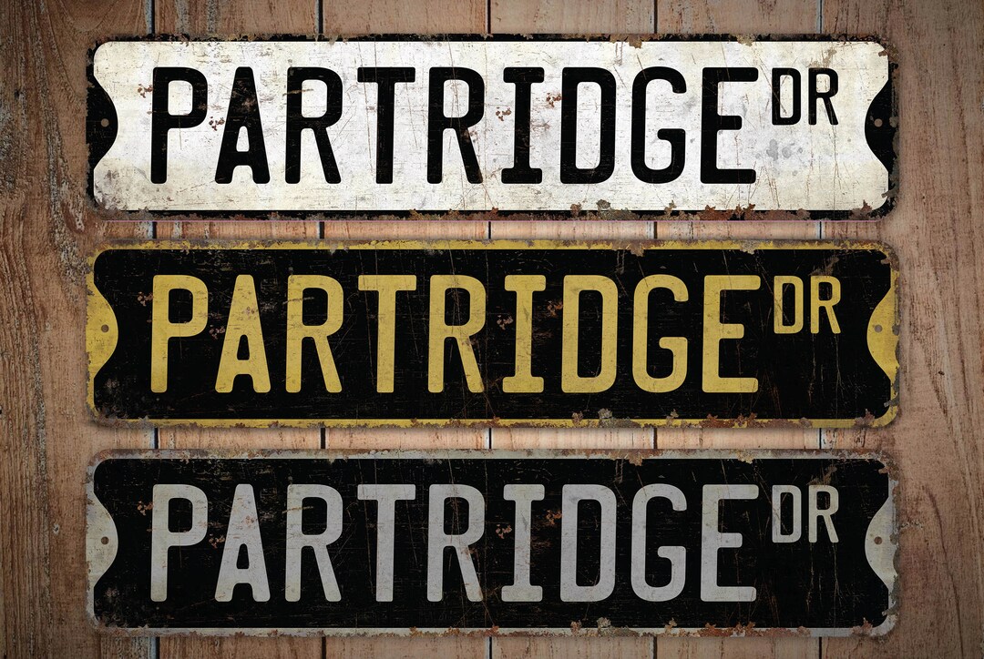 Partridge - Partridge Sign - Partridge Decor - Partridge Lover Gift ...